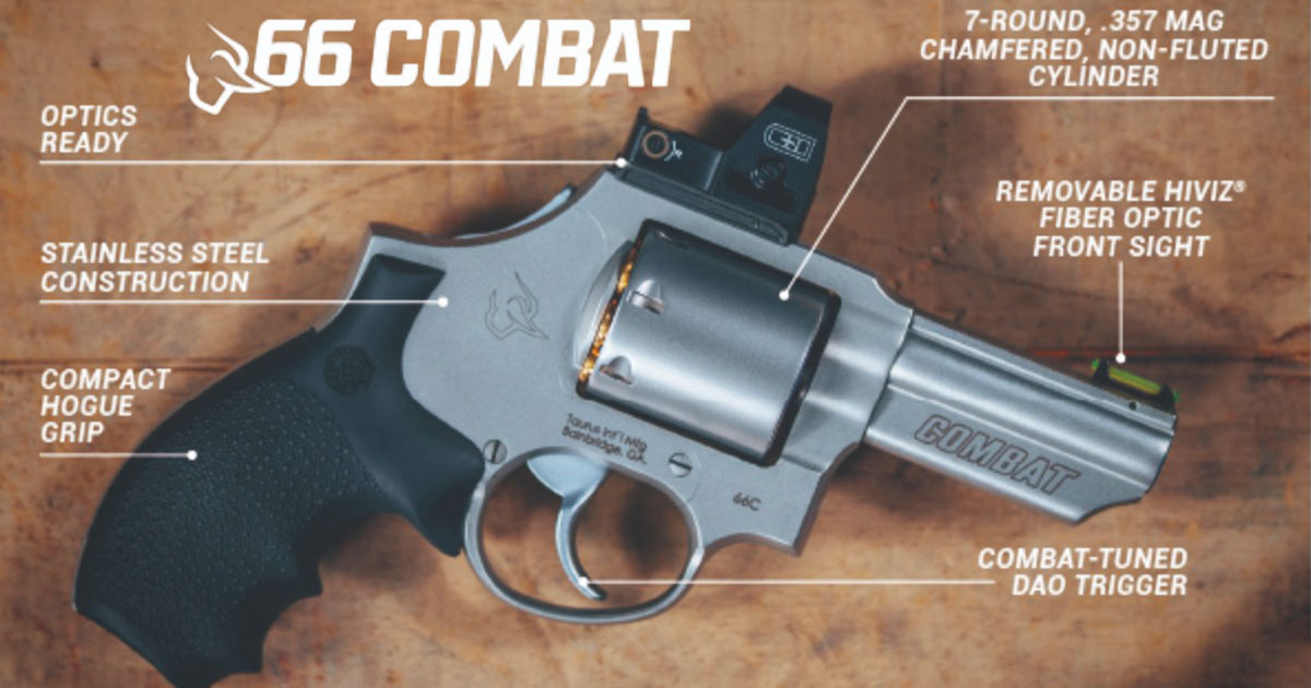 Taurus Launches 66 Combat: A Modern Take on the Fighting Revolver ...